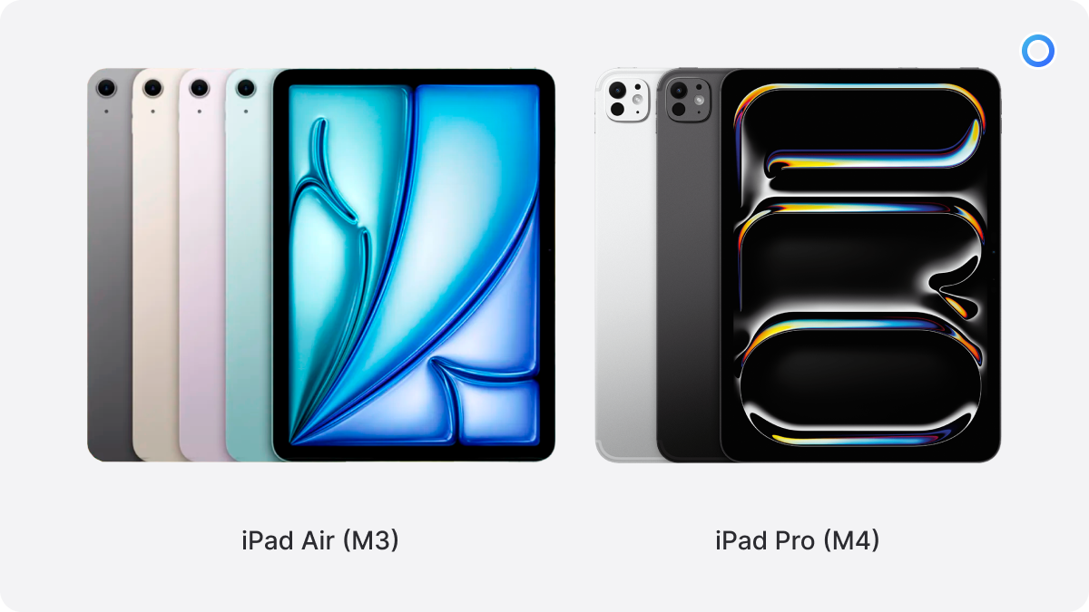 Сравнение iPad Air (M3) и iPad Pro (M4) – что выбрать в 2025 году? | apple-nova.ru